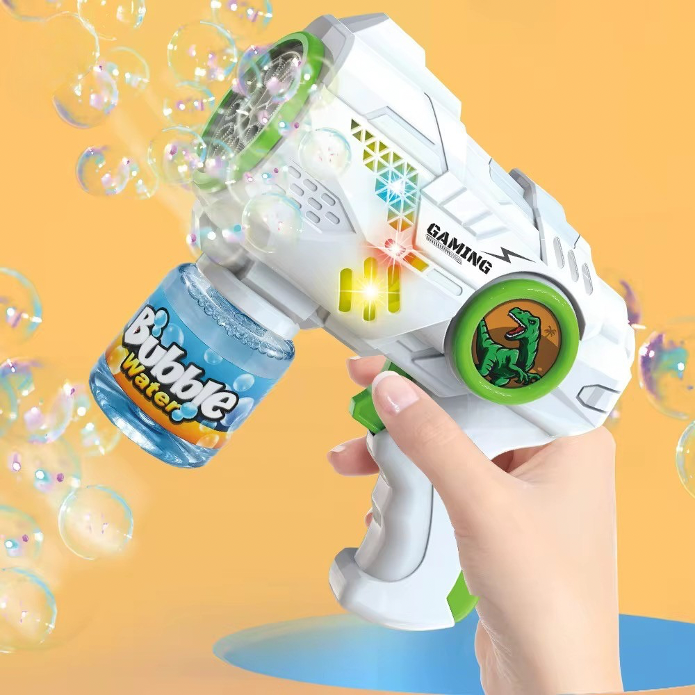 Pistolet à Bulles Électrique avec Lumières LED – Bubble Gun Automatiqu ...